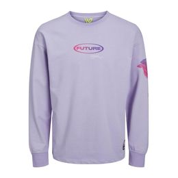 Jack & Jones Jack & Jones Sweatshirt 'Digital' Herren Gr&ouml;&szlig;e L lila / lavendel / pink