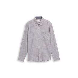 Tom Tailor Button Up Shirt male Grey size XXL