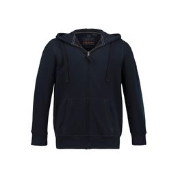 Jay-pi Zip-Up Hoodie male Black size L
