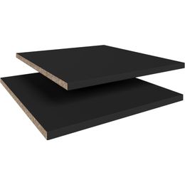 Einlegeboden OTTO HOME "f&uuml;r Kleiderschrank", schwarz (schwarz matt), B:42,7cm H:1,5cm T:46cm, FSC-zertifizierter Holzwerkstoff, Einlegeb&ouml;den, Einlegeboden, Einlegeboden Zubeh&ouml;r f&uuml;r Schr&auml;nke LAGOS