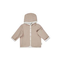 Sterntaler Jacke 'Blumen' Gr&ouml;&szlig;e 86 beige / naturwei&szlig;