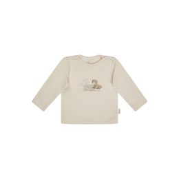 Sterntaler Shirt 'Hund Lucky' Gr&ouml;&szlig;e 50 beige / naturwei&szlig;