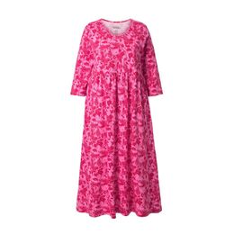 Ulla Popken Kleid Damen Gr&ouml;&szlig;e 58/60 pink / rosa Winterkleid