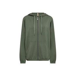 soyaconcept Zip-Up Hoodie ' BANU 177 ' female Green size XL