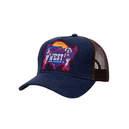 King Kerosin Cap 'Wild Wild West' male Blue size Onesize