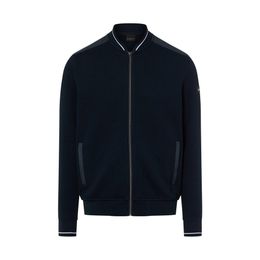 Bugatti Sweatjacke Herren Gr&ouml;&szlig;e M marine / wei&szlig;