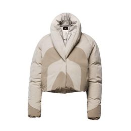 OW Collection Jacke 'Swirl' Damen Gr&ouml;&szlig;e XS camel / kitt Winterjacke
