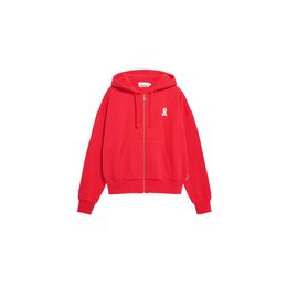 armedangels Zip-Up Hoodie female Red size M