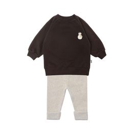Liliput Set 'Schneemann' boy Brown size 98/104