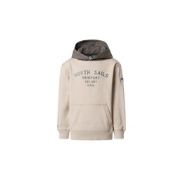 North Sails Sweatshirt Jungen Gr&ouml;&szlig;e 122/128 creme / khaki