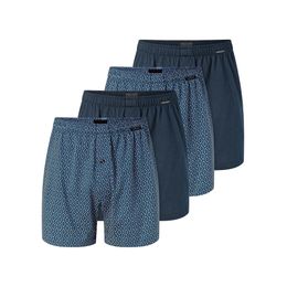 Schiesser Boxer shorts 'Singel-Jersey' male Blue size L