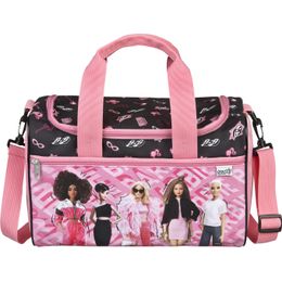 Sporttasche Scooli "Jurassic World", Kinder, Gr. B/H/T: 35cm x 23cm x 16cm, rosa (barbie), Polyester, bedruckt, Taschen Sporttasche