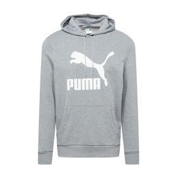 Puma Sweatshirt 'Classics' Herren Gr&ouml;&szlig;e XXL graumeliert / wei&szlig;