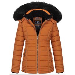 Navahoo Winter Jacket female Orange size XS
