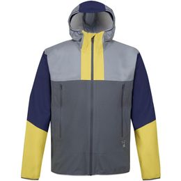 Under Armour Sportjacke 'Halo' Herren Gr&ouml;&szlig;e XL marine / gelb / silbergrau / dunkelgrau
