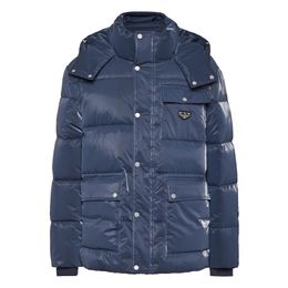 Philipp Plein Winter Jacket male Blue size 5XL