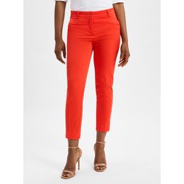 CAMBIO Pleated Pants 'Stella' female Orange size 46