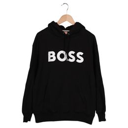 BOSS Black Kapuzenpullover Herren Gr&ouml;&szlig;e L Second Hand schwarz