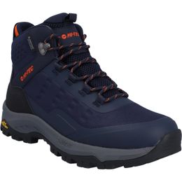 Wanderschuh Hi-Tec "STORM EXPEDITION SPORT WP", Herren, Gr. 42, blau, Synthetik, Schuhe Wanderschuh