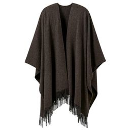 Collezione Alessandro Cape 'Italia' female Brown size XXXS