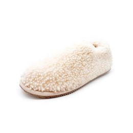 THIES Stiefelette 'THIES 1856 Cozy Sheep Low Slipper Boot' Damen Gr&ouml;&szlig;e 38 beige Winterschuhe