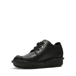 Clarks Sportlicher Schn&uuml;rschuh 'Funny Dream' Damen Gr&ouml;&szlig;e 39 schwarz