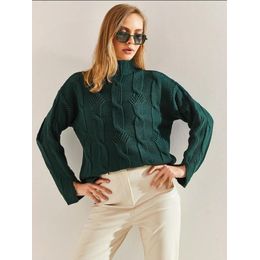 Bianco Lucci Sweater female Green size S/L