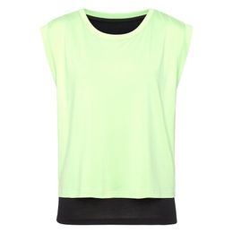 active by Lascana Lascana Active Shirt female Green size XS