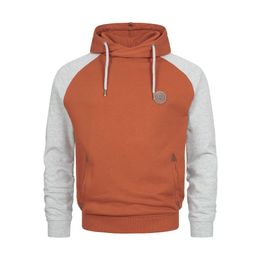 INDICODE Jeans Sweatshirt 'Rowland' male Orange size XXL