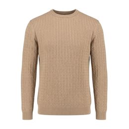 TEESHOPPEN Pullover Herren Gr&ouml;&szlig;e L camel