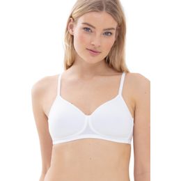 Soft-BH Mey "Joan", Damen, Gr. 90, Cup A, wei&szlig;, Single Jersey, Obermaterial: 77% Polyamid, 23% Elasthan, unifarben, BHs Soft-BH, mit hauchfeinen Dessous-Schalen