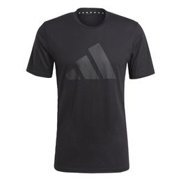 adidas Performance Funktionsshirt 'Train Essentials Feelready' Herren Gr&ouml;&szlig;e XXL anthrazit / schwarz