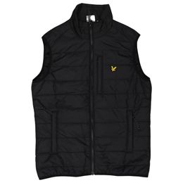 Lyle & Scott Lyle & Scott Weste Herren Gr&ouml;&szlig;e S Second Hand schwarz