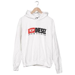 Diesel Kapuzenpullover Herren Gr&ouml;&szlig;e M Second Hand wei&szlig;