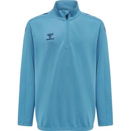 Hummel Sportsweatshirt 'Core' Jungen Gr&ouml;&szlig;e 128 hellblau / dunkelblau