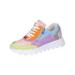 Waldl&auml;ufer WALDL&Auml;UFER Sneaker 'Ajala' Damen Gr&ouml;&szlig;e 37.5 hellblau / lila / orange / altrosa