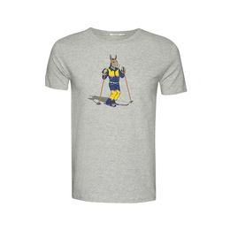 Greenbomb Shirt 'Animal Donkey Ski' male Grey size XXL
