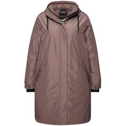 Ulla Popken Between-Season Jacket female Brown size 54-56