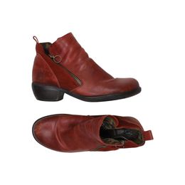 Fly London Stiefelette Damen Gr&ouml;&szlig;e 40 Second Hand rot