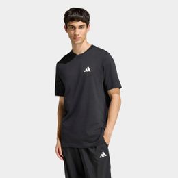 T-Shirt adidas Sportswear "M OUT BIKE T", Herren, Gr. M, schwarz, Obermaterial: 100% Baumwolle, Rundhals, Shirts T-Shirt, mit Rundhalsausschnitt, Kurzarmdesign, ohne Verschluss