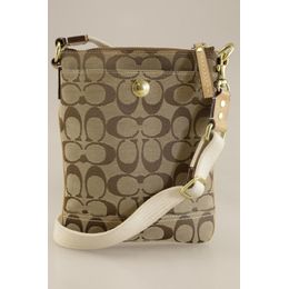 Coach Handtasche klein Damen Gr&ouml;&szlig;e One Size Second Hand beige