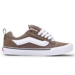 Sneaker Vans "Knu Skool", Herren, Gr. 38, braun, Leder, Textil, Schuhe Sneaker, unisex