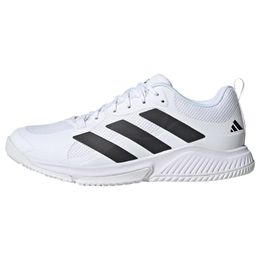 adidas Performance Sportschuh 'Court Team Bounce 2.0' Damen Gr&ouml;&szlig;e 51/51.5 schwarz / wei&szlig;