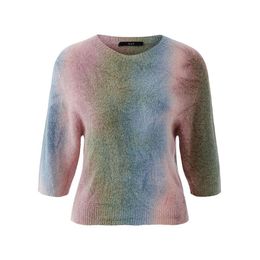 Oui - Rundhals-Pullover, mehrfarbig, Gr. 38 / S