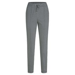 Peter Hahn - Kn&ouml;chellange Slim Fit-Jersey-Hose, blau, Gr. 38 / S