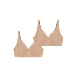 Triumph B&uuml;gelloser BH ' True Shape Sensation ' Damen Gr&ouml;&szlig;e 90 beige