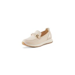 Gabor - Slipper, beige, Gr. 42 - Leder