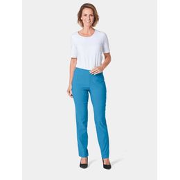 GOLDNER Pants 'Louisa' female Blue size 21