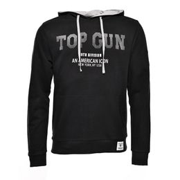 Top Gun Sweatshirt Herren Gr&ouml;&szlig;e XXL grau / schwarz