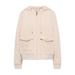 Cecil Zip-Up Hoodie female Beige size S